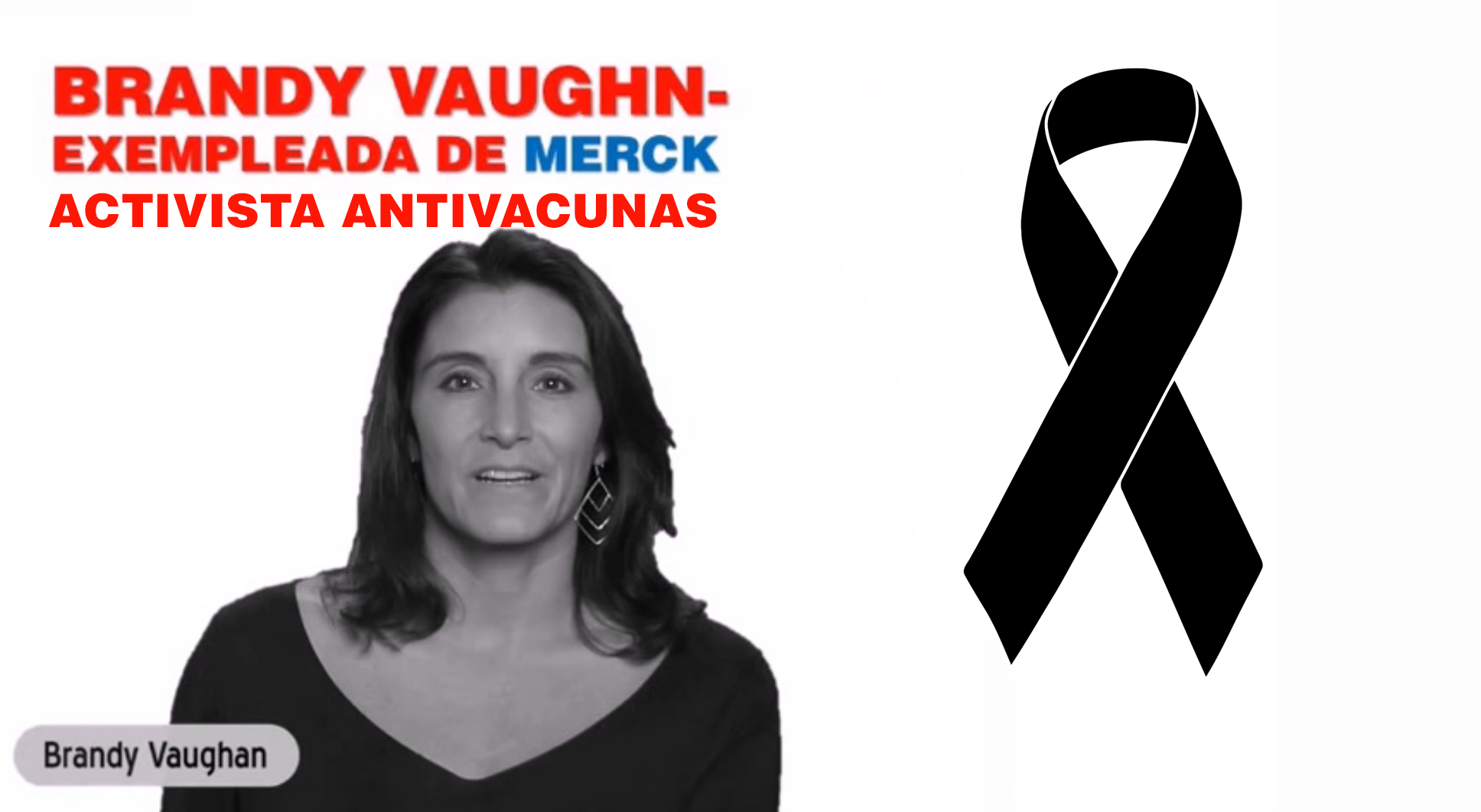 Brandy Vaughan, exempleada de MERCK hecha antivacunas es descubierta ...